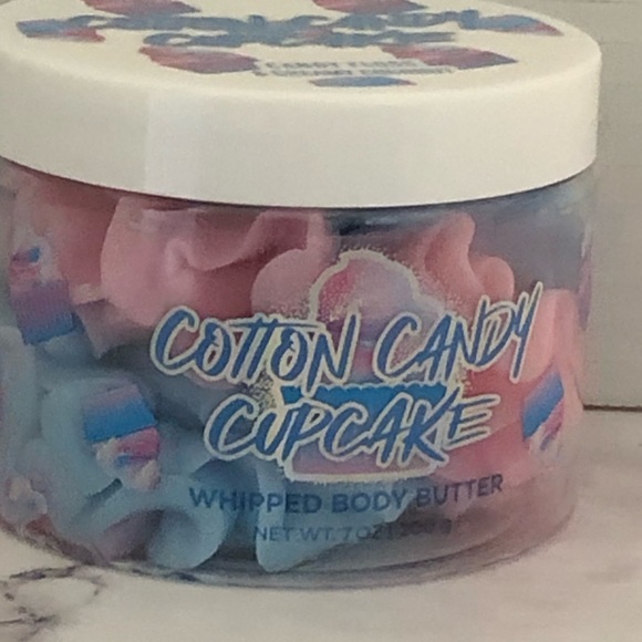 Skincare | New Whipped Body Butter Cotton Candy Cupcake 7oz | Poshmark